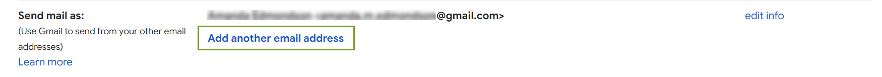 Sending Mail from Multiple Gmail Aliases